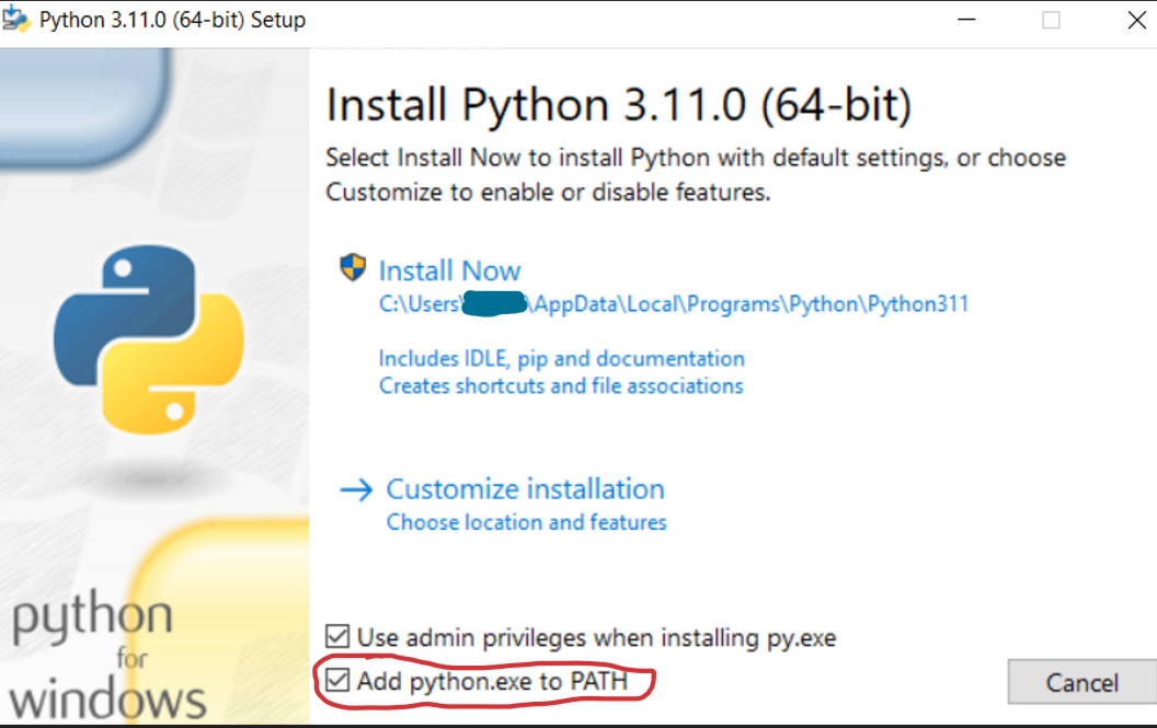Installing Python On Windows Foggy Programmer